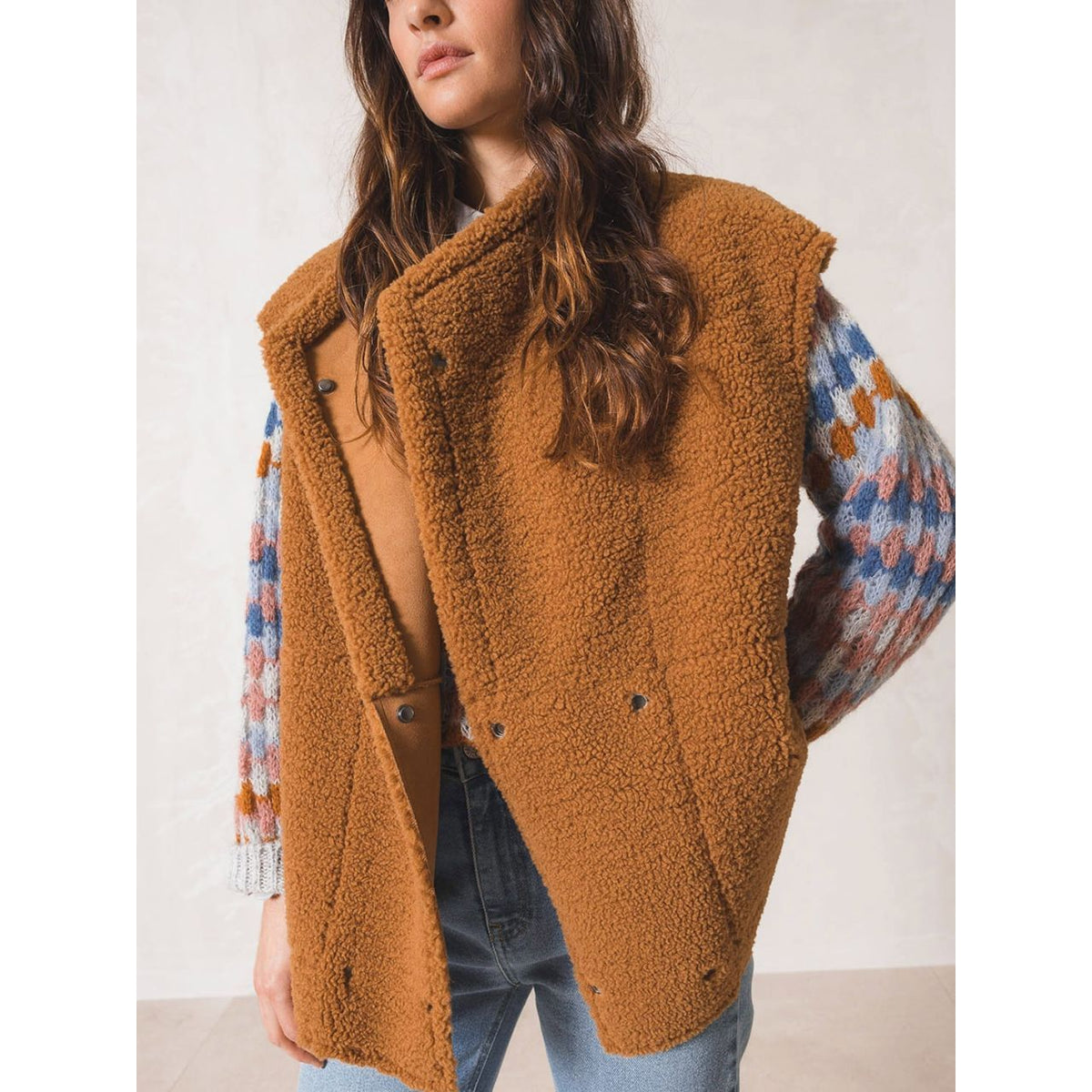 Indi and Cold Ladies Reversible Oversized Gilet – Ellie and Bea